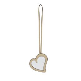 Liebeskind Berlin Anh&auml;nger Damen Gr&ouml;&szlig;e One Size beige / wei&szlig;