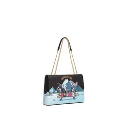 Braccialini Schultertasche Damen Gr&ouml;&szlig;e One Size hellblau / gr&uuml;n / rot / schwarz