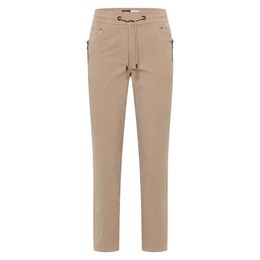 Cecil Mid Waist Slim Leg Hose im Casual Fit Damen Gr&ouml;&szlig;e 44 beige