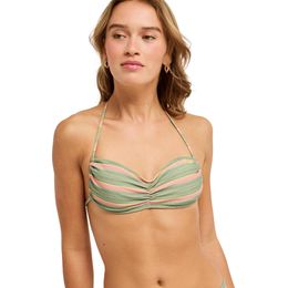 Roxy Bikinitop 'Ocean Dreamer' Damen Gr&ouml;&szlig;e 80 hellgr&uuml;n / apricot