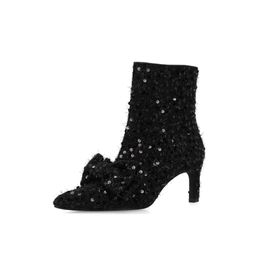 Manfield Stiefeletten Damen Gr&ouml;&szlig;e 36 schwarz