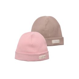 Liliput M&uuml;tze Jungen Gr&ouml;&szlig;e 50/51 braun / rosa