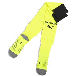 Puma Sportsocken 'Borussia Dortmund 25/26' Damen Gr&ouml;&szlig;e 43/46 limone / grau / schwarz