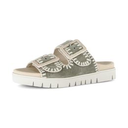 Gabor Pantolette Damen Gr&ouml;&szlig;e 40 khaki