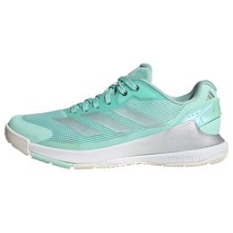 adidas Performance Athletic Shoes 'Crazyquick' female size 40 Turquoise / Light grey