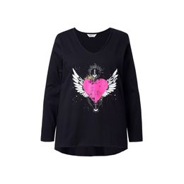Angel of Style Shirt female size XXL Pastel yellow / Pink / Black / White