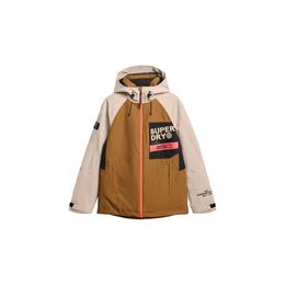 Superdry & Co Outdoorjacke 'Freestyle Core' Herren Gr&ouml;&szlig;e XL creme / camel / rot / schwarz