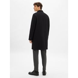 Hugo Wollmantel ' Malte ' Herren Gr&ouml;&szlig;e L/XL schwarz