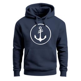 Neverless Sweatshirt 'Anker' male size 4XL Navy