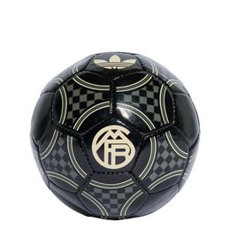 adidas Performance Ball 'FC Bayern M&uuml;nchen' Herren Gr&ouml;&szlig;e 5 ecru / oliv / schwarz