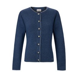 Stockerpoint Knit Cardigan 'Marissa' female size 4XL Gentian