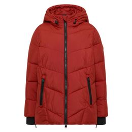 Cecil Puffer-Jacke in Midi-L&auml;nge mit Kapuze Damen Gr&ouml;&szlig;e S rostrot