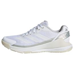 adidas Performance Athletic Shoes 'Crazyquick' female size 40.5/41 Silver / White