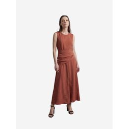 My Fashion Midi Kleid Damen Gr&ouml;&szlig;e 40 rot Sommerkleid