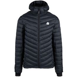 Gorilla Wear Sportjacke 'Osborn' Herren Gr&ouml;&szlig;e M schwarz / wei&szlig;