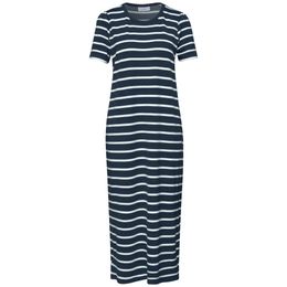 Street One Studio Kleid Damen Gr&ouml;&szlig;e 46 navy / wei&szlig; Sommerkleid