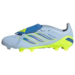 Adidas Performance Fu&szlig;ballschuh 'Predator Elite' Jungen Gr&ouml;&szlig;e 35 blau / hellblau / neongr&uuml;n