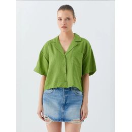 MixRay Blouse female size S Apple