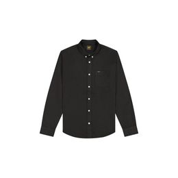 Lee Button Up Shirt male size XL Black