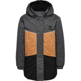 Hummel Funktionsjacke Jungen Gr&ouml;&szlig;e 134 beige / graphit / schwarz