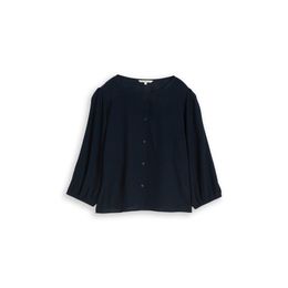 Tom Tailor Denim Bluse Damen Gr&ouml;&szlig;e M nachtblau