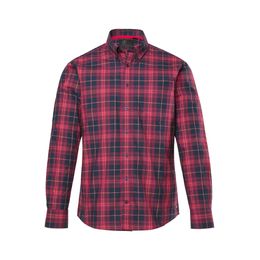 JP1880 Button Up Shirt male size 6XL Navy / Red