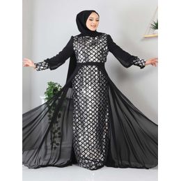 MODAMIHRAM Dress female size 46 Silver