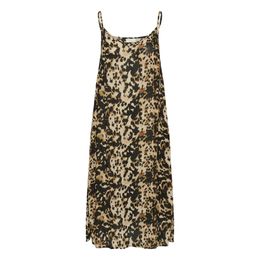 Kaffe Kleid 'KAthora' Damen Gr&ouml;&szlig;e 38 braun / schwarz Sommerkleid
