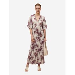 My Fashion Kleid Damen Gr&ouml;&szlig;e 40 creme / mauve Sommerkleid