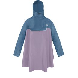 Normani Regenponcho 'Kauai' Damen Gr&ouml;&szlig;e L/XL navy / lavendel / wei&szlig;