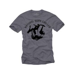 MAKAYA Shirt 'BornChiller' male size M Blue
