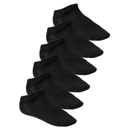 Footstar Sportsocken 'Perfect Fit' Damen Gr&ouml;&szlig;e 47/50 schwarz