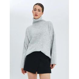 Mixray Pullover 'Pullover' Damen Gr&ouml;&szlig;e S/M grau