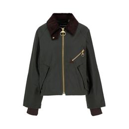 Barbour Jacke 'Arlene' Damen Gr&ouml;&szlig;e XL braun / oliv Sommerjacke