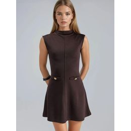 Busem Kleid 'Mini' Damen Gr&ouml;&szlig;e 40 braun Sommerkleid