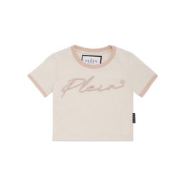 Philipp Plein T-Shirt M&auml;dchen Gr&ouml;&szlig;e 116 beige / altrosa