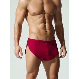 TAUWELL Boxer shorts 'Sport Shorts Home Atmungsaktiv' male size L Red