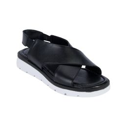 Desa Sandals 'Sandalen mit gekreuzten Riemen' female size 38 Black