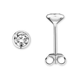 ONE ELEMENT Ohrstecker 'Zarge' Damen Gr&ouml;&szlig;e One Size silber