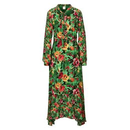Madeleine Mode MADELEINE Dress female size 34 Yellow / Saffron / Green / Cherry red