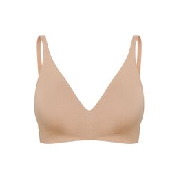 cfab BH 'Cotton B&uuml;gelloser BH' Damen Gr&ouml;&szlig;e 75 beige
