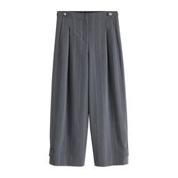 next Pleat-Front Pants female size 36 Dark grey / White