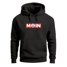 Neverless Sweatshirt 'Moin Anker' male size L Black