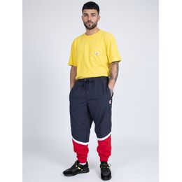Karl Kani Pants 'Mens Og Block Track Pants' male size 48 Dark blue / Red / White