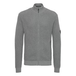INDICODE JEANS Knit Cardigan 'Revil' male size XL Grey