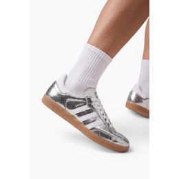 adidas originals Sneaker 'Samba' Herren Gr&ouml;&szlig;e 40.5/41 silber / wei&szlig; Sommerschuhe