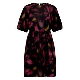 Zero Casual-Kleid mit Bindeg&uuml;rtel Damen Gr&ouml;&szlig;e 36 bunt