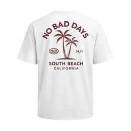 Neverless Shirt 'No Bad Days' male size XXL White