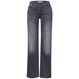 Street One Jeans Damen Gr&ouml;&szlig;e 33 graumeliert