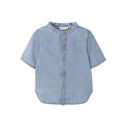 name it Hemd Jungen Gr&ouml;&szlig;e 122 blau / wei&szlig;